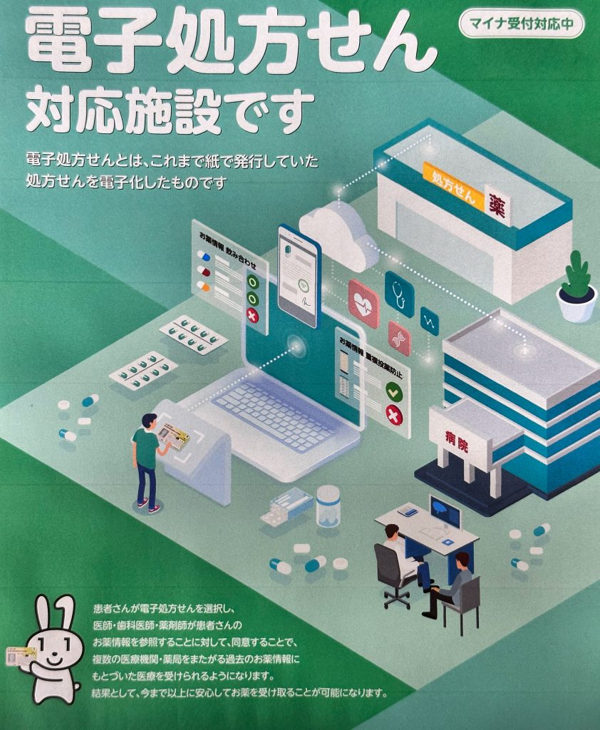 電子処方せんに対応しました！ 東栄薬局 